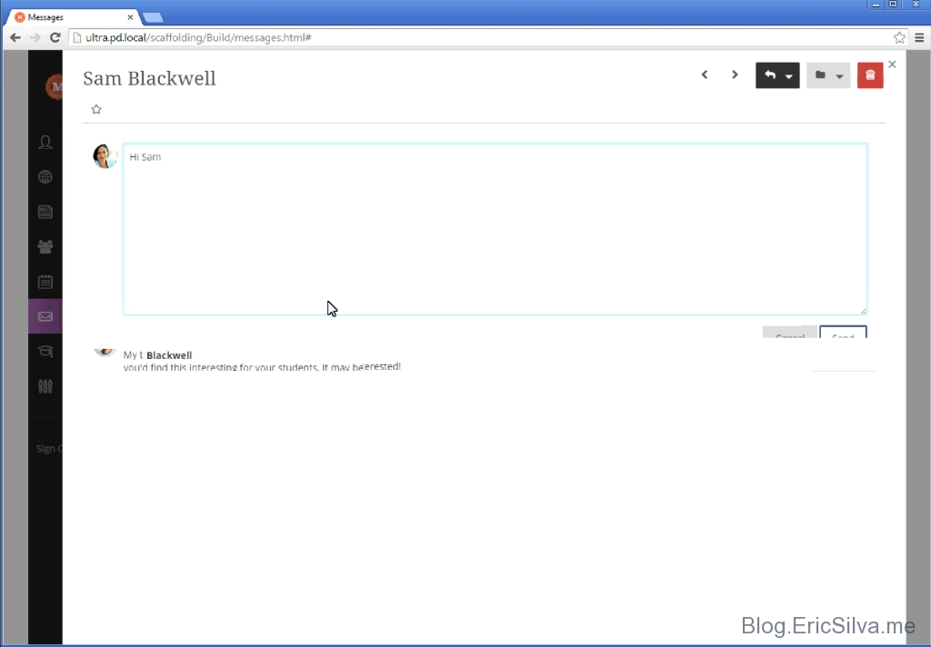 SCREENSHOTS: The NEW Blackboard Learn Ultra & Collaborate User Experience